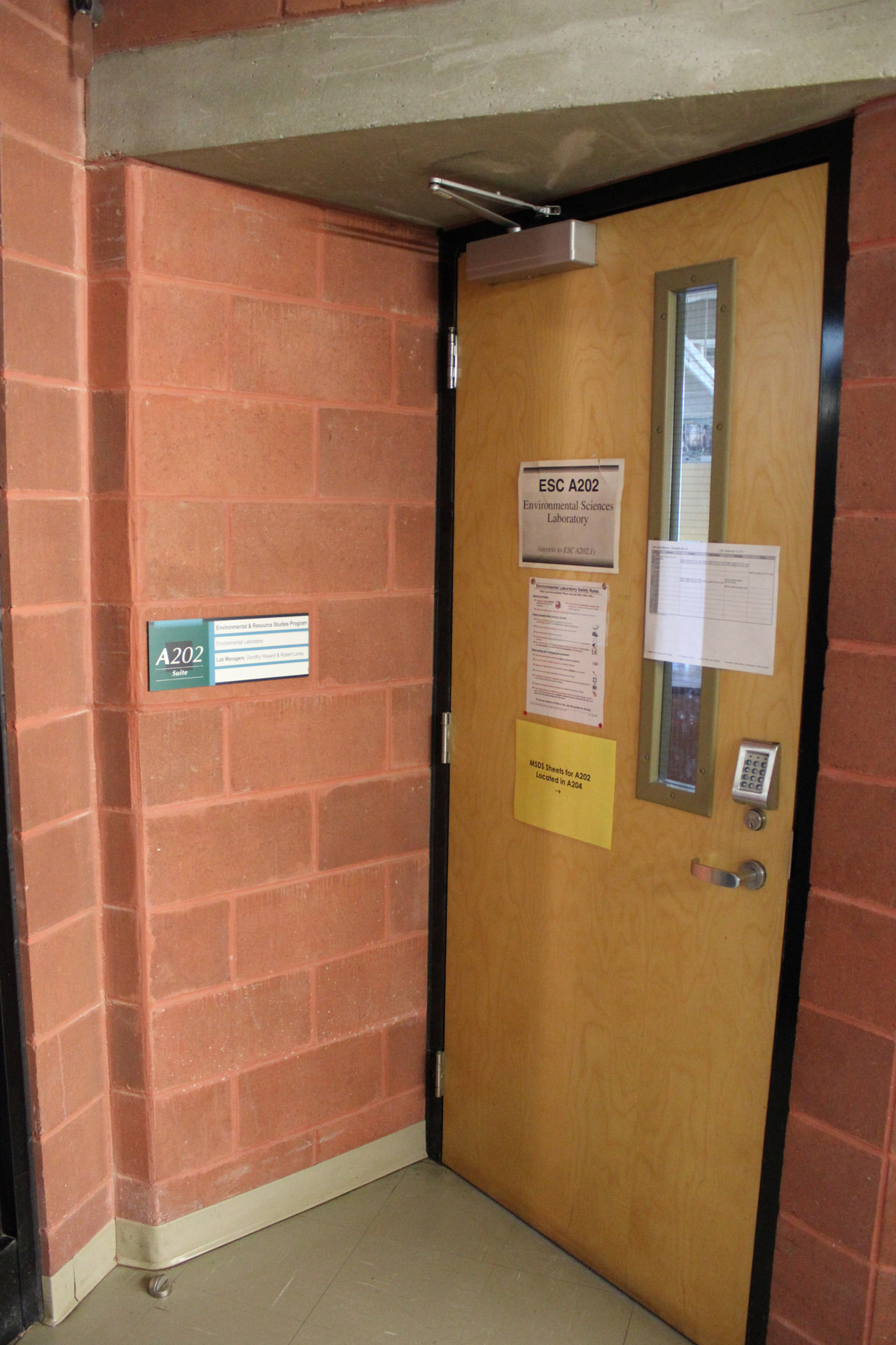 Environmental Science Center - ESC A202
